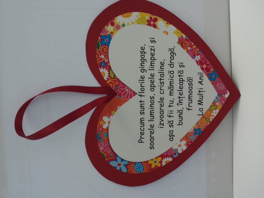 Felicitare inima precum – Samuel Creativ